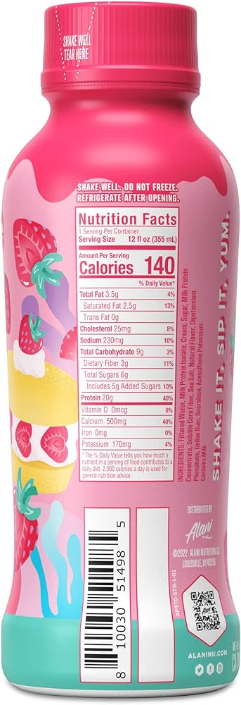 Alani Nu Protein Shake – my99protein