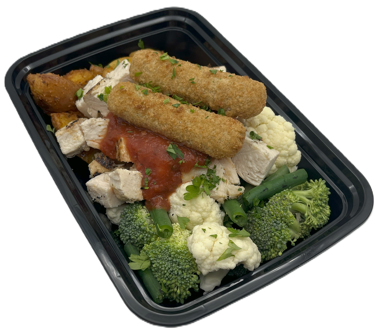 High-Protein Chicken Mozzarella | 46g Protein | Ready-to-Eat Meal ...